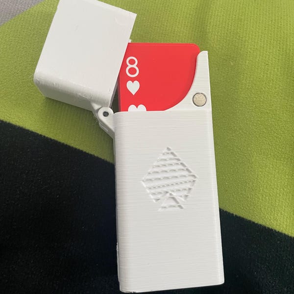 3D Printed Playing Card Case - Etsy