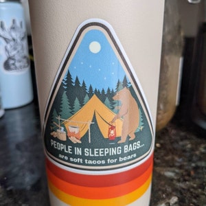 Funny Adventure Water Bottle Laptop Sticker Cooler Sticker Car Sticker ...