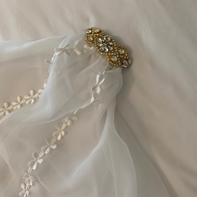 LISALI Bridal Belt Gold, Thin Bridal Belt, Wedding Belt, Rhinestone ...