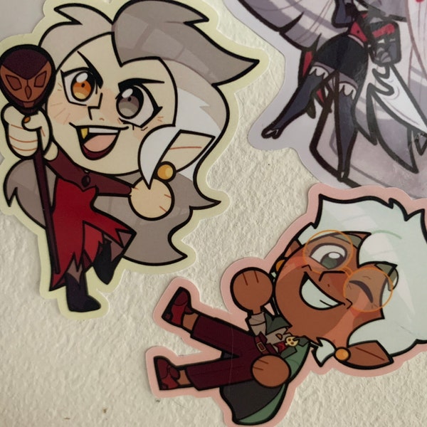 TOH Eda, Raine, Darius and Vee Stickers - Etsy