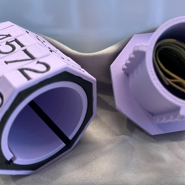 CRIMSON Resettable Cryptex | Puzzle Box | Lock Box - Etsy