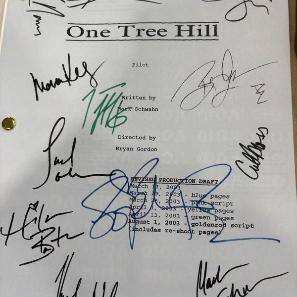 Stargate SG-1 Pilot Signed TV Script Autographed: Richard Dean Anderson ...