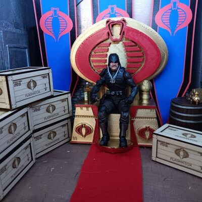 Cobra Emblem Diorama Special Banner for 6in Figures - Etsy