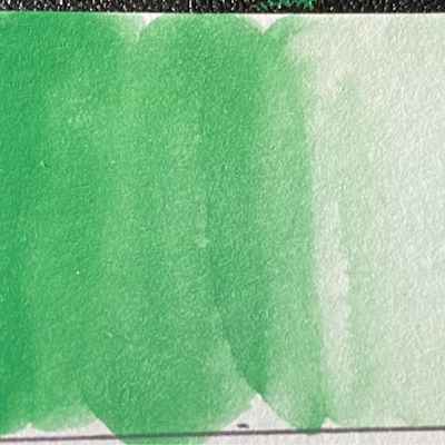 New Cobalt Green Jazper Stardust Handmade Watercolor Half Pan - Etsy