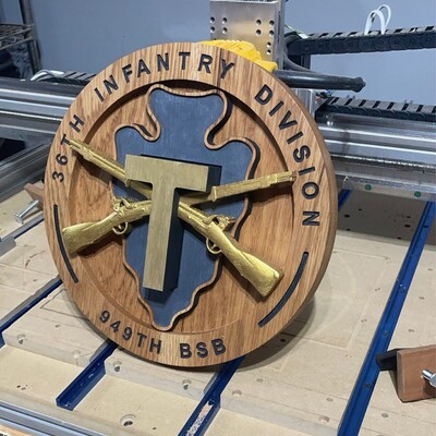 US Army 36th Infantry Division Patch Vector Files, Dxf Eps Svg Ai Crv ...