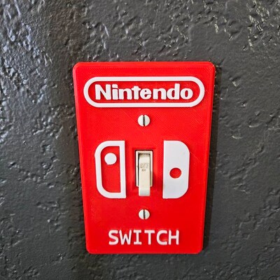 Nintendo Switch Light Switch Plate - Etsy