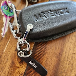 2023 2024 Mini Cooper S JCW Key Fob Cover, Leather Key Case for Keyless ...