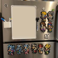 Final Fantasy IX: Perler Bead Sprites Zidane, Garnet, Vivi, Steiner ...