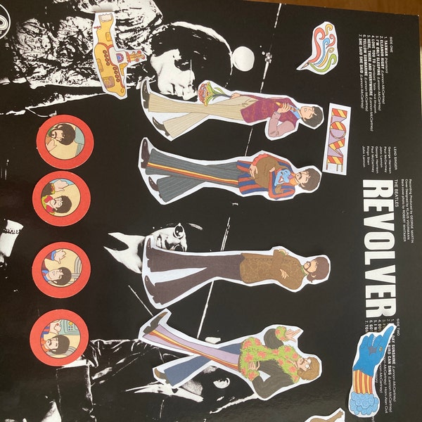 Yellow Submarine Beatles Sticker Set - Etsy