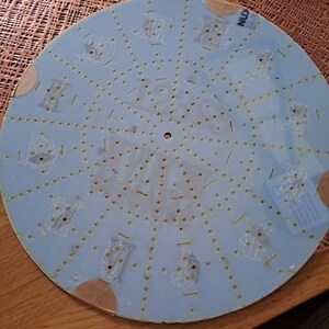 Stencil for Resinart Clock, Template for Resin Clock, With Holes for ...