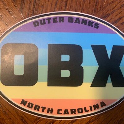 OBX Sticker Outer Banks North Carolina Decal Vinyl 4 X - Etsy