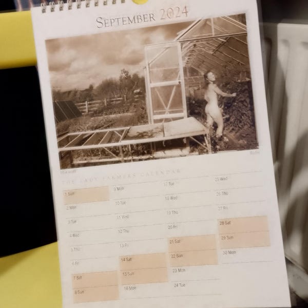 2025 Ladies Farmers Calendar, Farmer Gifts, British Calendars. - Etsy UK