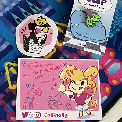 Smiling Friends Glep Hard Enamel Pin 1in. - Etsy