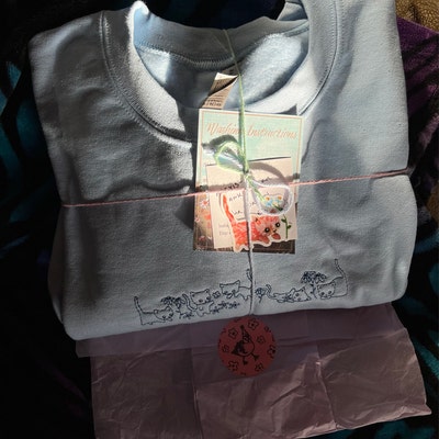 Lil Duck Embroidered Crewneck - Etsy