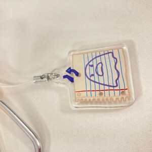 Fionna and Cake Keychain Adventure Time Keychains Double Sided Glitter ...