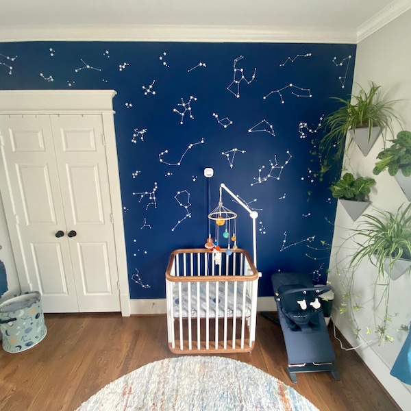 Constellation Stickers, Constellation Decals, Astronomy Wall Art ...