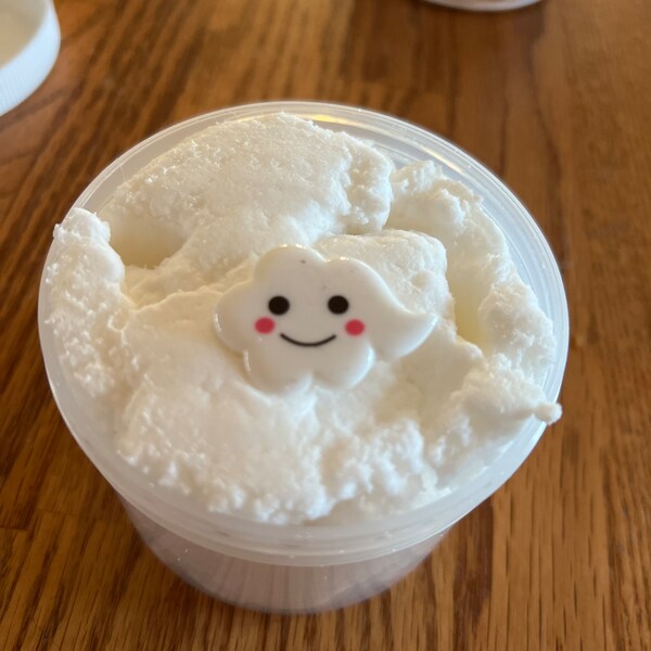 Cloud Slime W/charm Large 8 Oz W/extras Best Seller Customize Choose ...