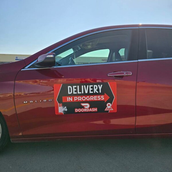 Personalized Uber Eats Labels - Delivery Circle Stickers - Food ...