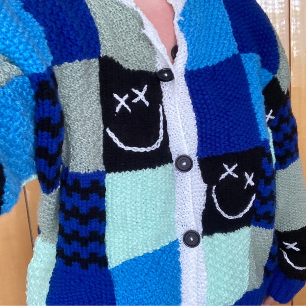 The Dude Sweater Big Lebowski Cardigan,vintage Sweater,western Cowichan ...