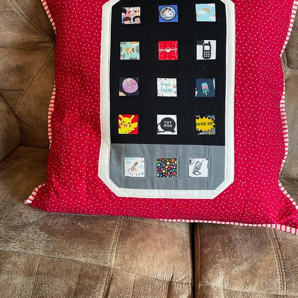Cell Phone Scrappy Apps Quilt Block PDF Pattern - Includes Instructions ...