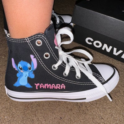 Baseball Converse, Rookie of the Year, White High Tops, Red and Blue ...