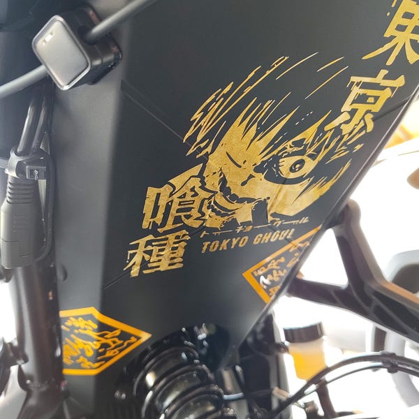 Reflective + Anime Explosive Tags Paperbomb Decals STYLE 1 Oil Slick ...