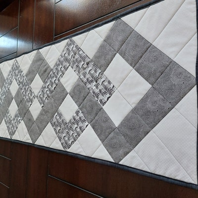 PDF Pattern for Interlocking Squares Table Runner, DIGITAL Pattern - Etsy