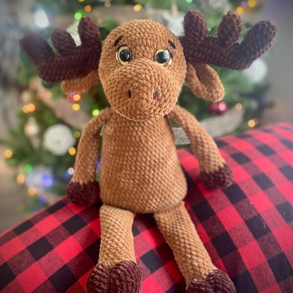 Kangaroo Crochet Plush Pattern / Amigurumi Kangaroo Pattern / Stuffed ...