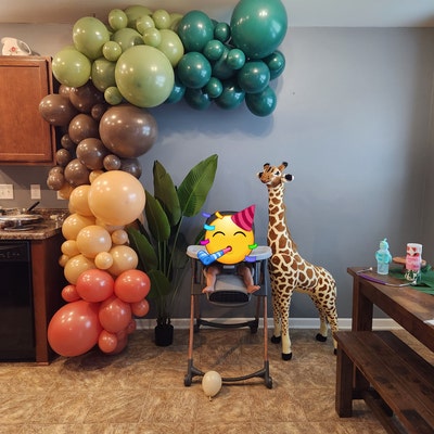 Earth Child DIY Balloon Garland Kit / Balloon Arch Backdrop, Boy First ...