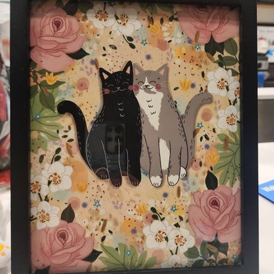 Cat Lover Art / Cat Print Wall Art / Cat Art - Etsy