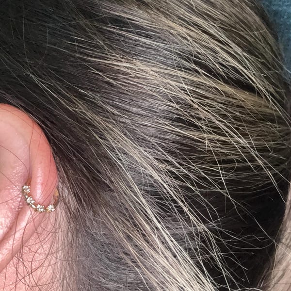 14K Solid Gold Skull Tragus Piercing,tragus Piercing, Daith Piercing, Stud Ear Piercing, 14K ...