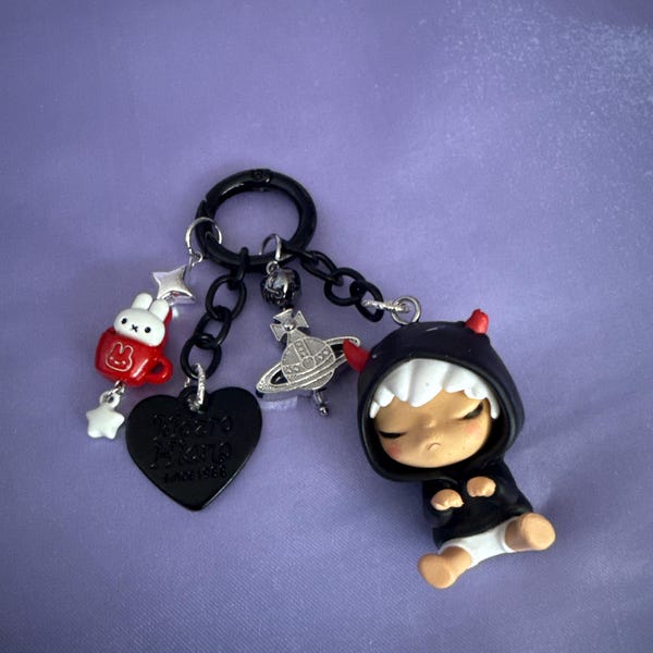 Y2K Headphone Keychains | Cute Keychains | Bag Charms | Beaded ...