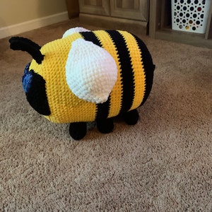 Minecraft Bee Crochet Pattern, Amigurumi Bee, Minecraft Plush 2in1 ...