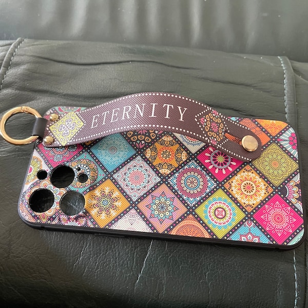 For iPhone 13 Mini,13,13 Pro,13 Pro Max Transparent Carbon Fiber ...