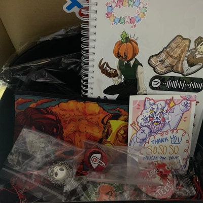 Split Girl Enamel Pin Set 2.5in - Etsy