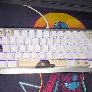 Valorant Reyna Keycaps Set Variations OEM Profile Gaming Anime Custom ...