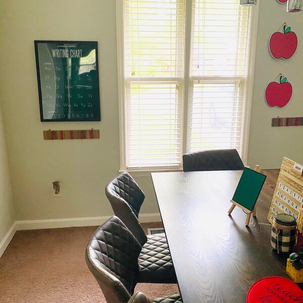 Print Writing Chart Classroom Poster or Homeschool Decor With Hanger ...