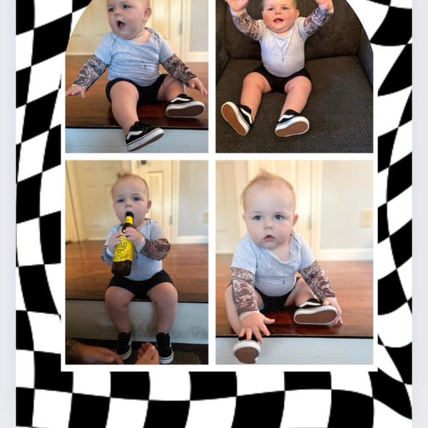 First World Tour Birthday Invitation Born to Rock Birthday Invite ...