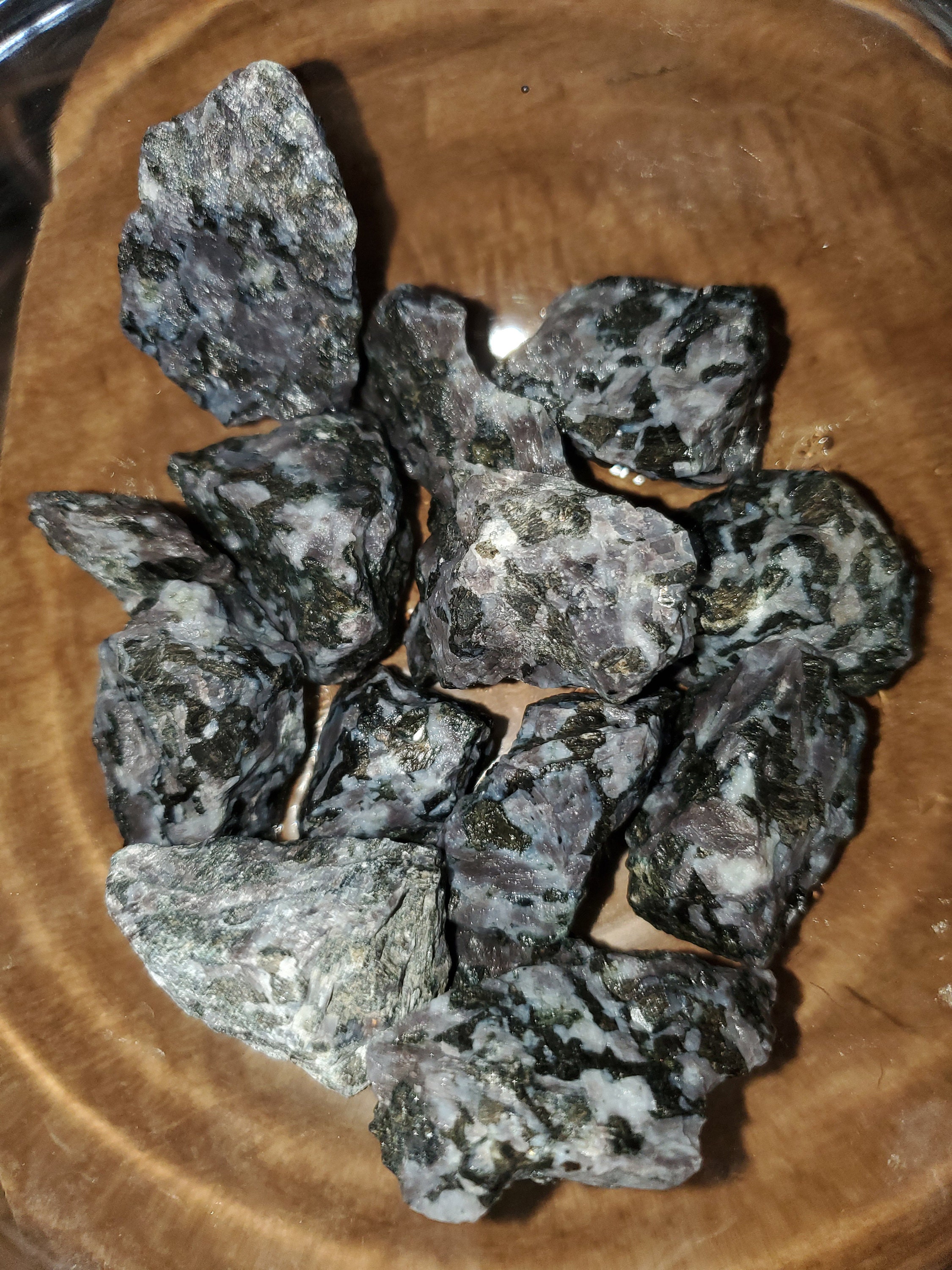 Indigo Gabbro Rough Natural Stones: Choose 4 oz, 8 oz, 1 lb, 2 lb, 5 lb ...