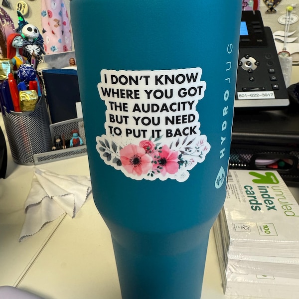 Don’t Know Where You Got the Audacity but You Need to Put It Back Vinyl ...