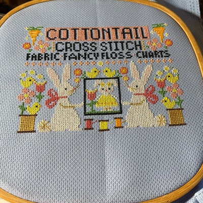 Sewing Spool Trio Cross Stitch Pattern Counted Cross Stitch Anabella's ...