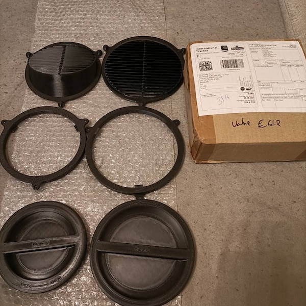 Full Vent Assembly for Ecoflow Wave 2 Including Reducing Adapters ...