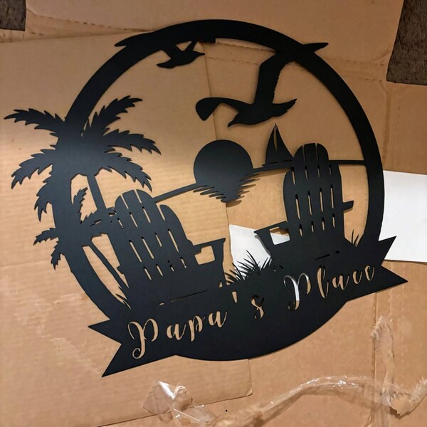 Custom Beach Decor, Nautical Decor, Lake House Decor, Summer Beach ...