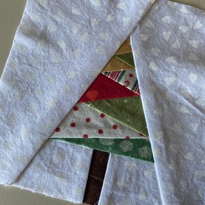 Geometric Christmas Tree Foundation Paper Piecing FPP Pattern - Etsy
