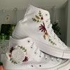 Fall Embroidered Converse Pattern PDF DIY Download Shoe Embroidery ...