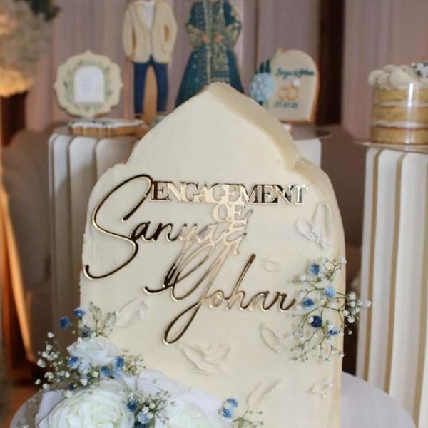Nikkah Cake Charm | Nikkah of Cake Charm | Nikkah Mubarak ...