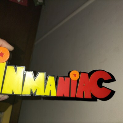 Custom Dragon Ball Z Inspired Name Plate Personalised Desk - Etsy