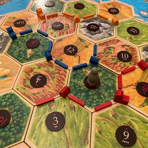 TTM Printable Volcano Hex Compatible With Catan's Settlers - Etsy