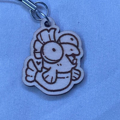 Splatoon 3 Little Buddy Smallfry Small Fry Mini Wood Phone Charms Wood ...