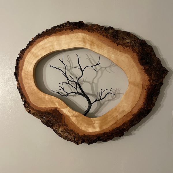 Art Objects,uniquetree Art Metal Wall Art,five Year Anniversary,weld ...